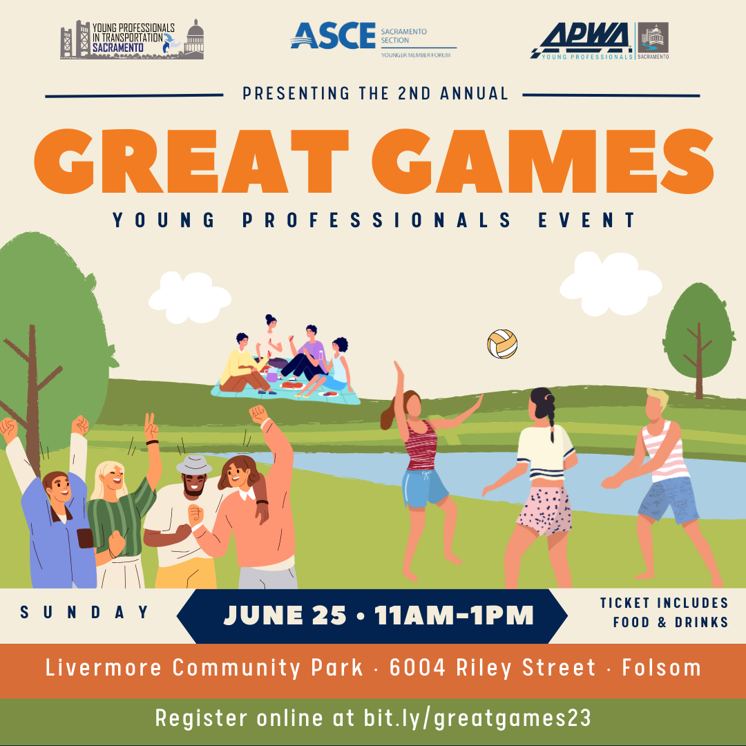 2nd Annual Great Games!! Young Professional Event – ASCE SACRAMENTO ...